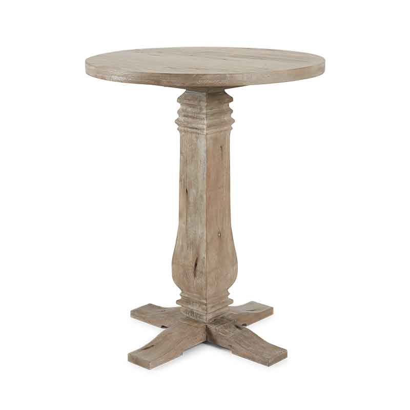 Rustic Round Cocktail Table – Event City