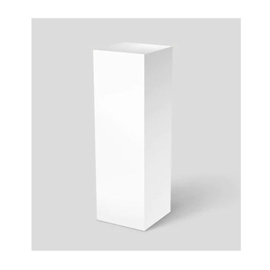 White Acrylic Square Stand – Event City