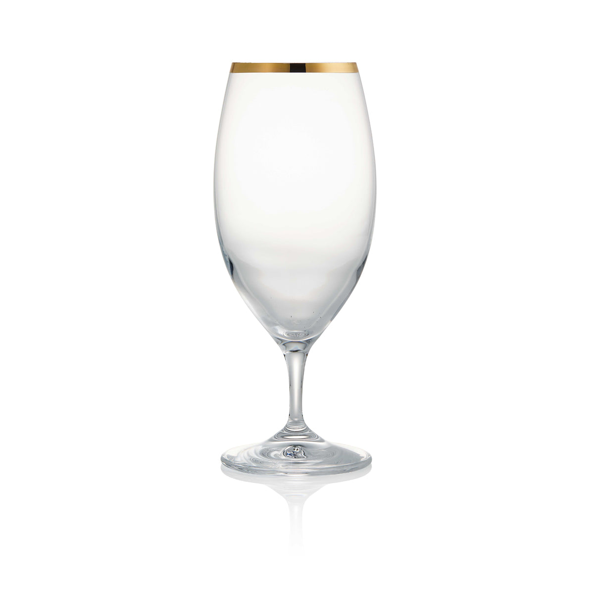 Gold Rim Water Goblet – Event City